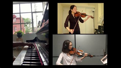Shostakovich Five Pieces For 2 Violins And Piano Prelude Youtube