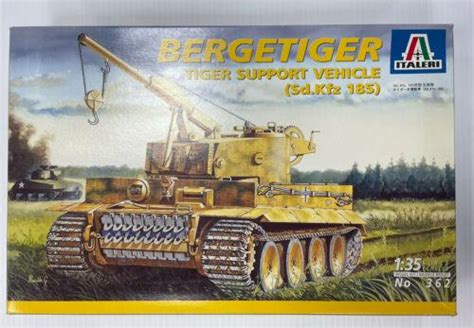 Bergetiger Sdkfz 185 1 35 Scale Italeri Asse Started Kit 362 No