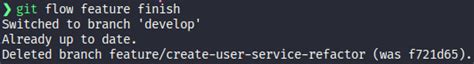 Git Gitflow Merge Features With Protected Develop Branch Stack Overflow