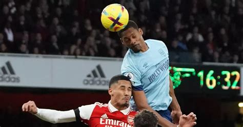 Arsenal Ace William Saliba Fails To Win A Single Aerial Duel In Premier