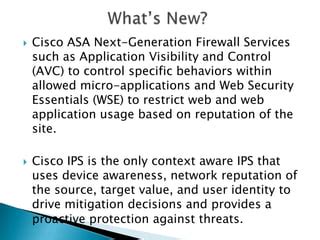 Cisco Asa Cx Firwewall PPT