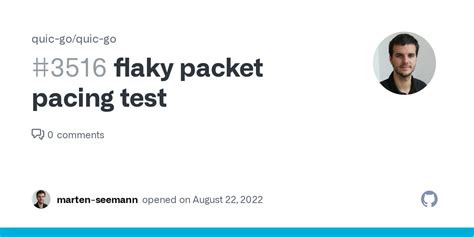 Flaky Packet Pacing Test Issue Quic Go Quic Go GitHub