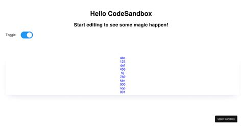 Emotion Media Property In Object Codesandbox