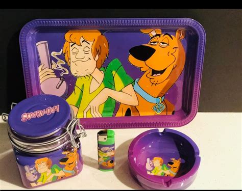 Scooby Doo Rolling Tray Etsy