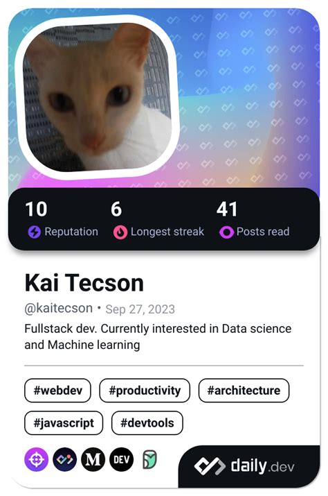 SchadenKai Kai Tecson GitHub
