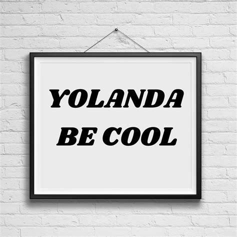 Yolanda Be Cool Pulp Fiction Digital Design Download For Decals Iron