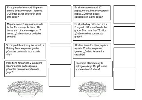 Problemas De Igualacion Para Alumnos Del Segundo Grado De Primaria By