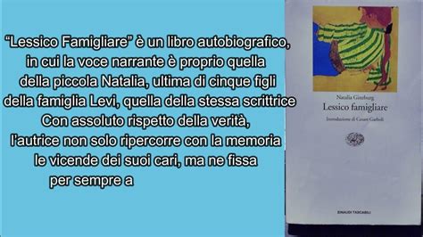 Book Trailer: Lessico Famigliare - Natalia Ginzburg - YouTube