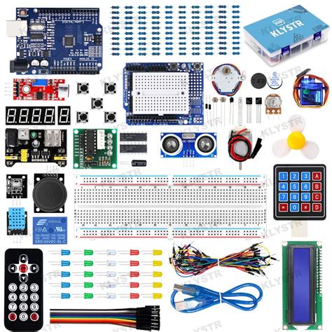 KLYSTR Arduino Super Starter Kit Learning Kit For Arduino Uno R3