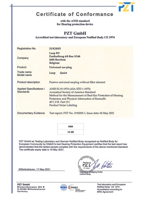 Eu Declaration Of Conformity Loop India