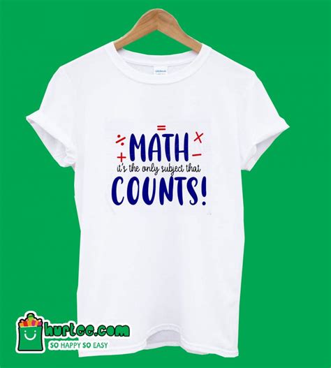 Math Counts T Shirt