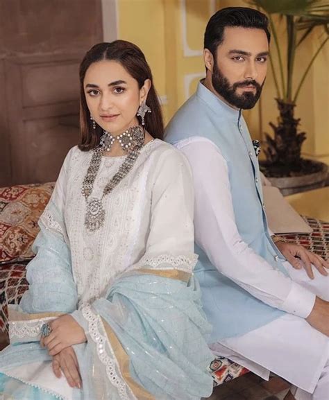 Yumna Zaidi And Ahmed Ali Akber Flaunt Their Crackling Chemistry Lens