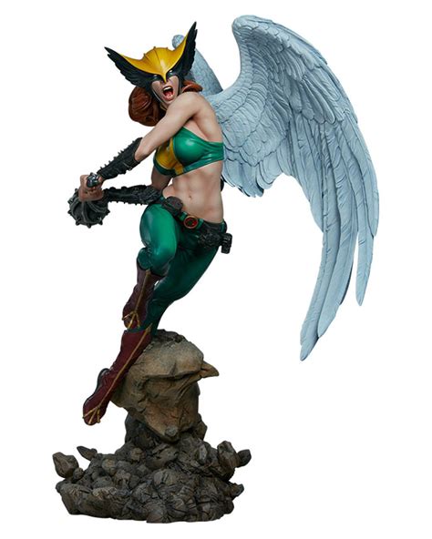 Hawkgirl Dc Comics Premium Format Staty Scifishop