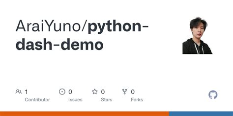 GitHub AraiYuno Python Dash Demo