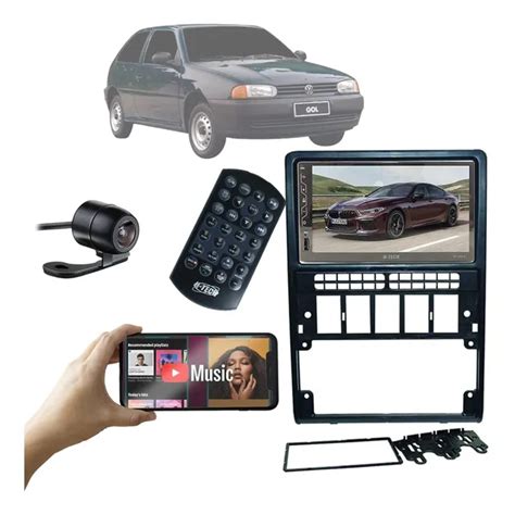 Central Multimidia Gol G2 Com Moldura Mercadolivre 📦