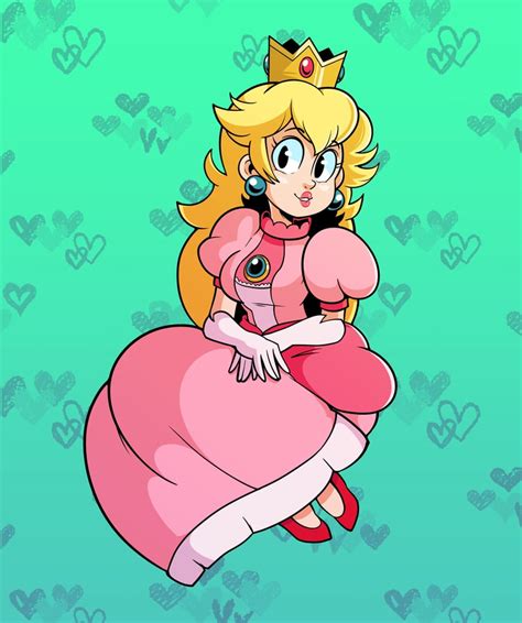 Princess Peach Mario Drawn By Matt Froese Danbooru