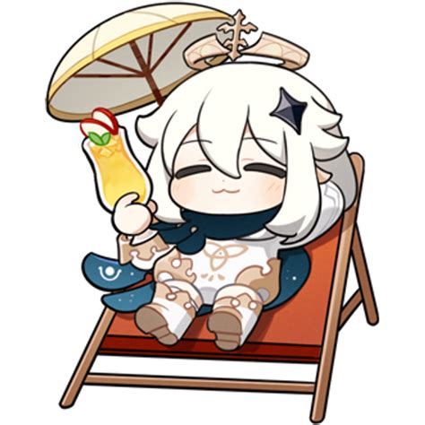 Sticker Maker Genshin Impact Paimon Pack 01