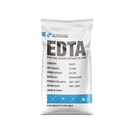 White Powder Ethylene Diamine Tetraacetic Edta 4na Edta 2na Suppliers