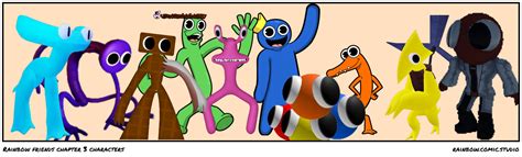 Rainbow Friends Chapter 3 Characters Comic Studio