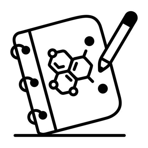 Trendy Science Notebook 21079640 Vector Art At Vecteezy