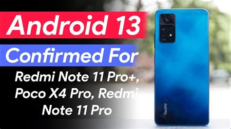 Redmi Note 11 Pro Plus Miui 14 And Android 13 Update Miui 14 Update For Redmi Note 11 Pro Plus