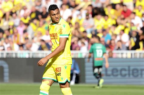 Fc Nantes Mostafa Mohamed Sest Pris Un Mur Sport Fr