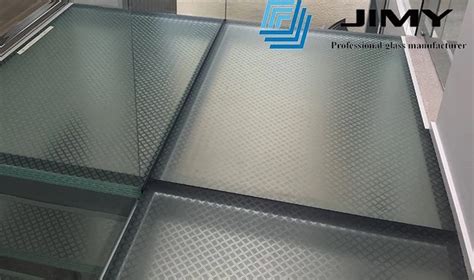 Anti Slip Glass Floor Supplier Laminated Tempered Floor Glass Price