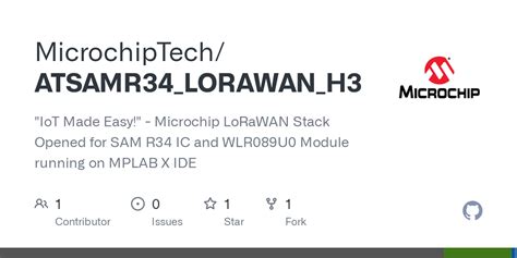 GitHub MicrochipTech ATSAMR34 LORAWAN H3 IoT Made Easy