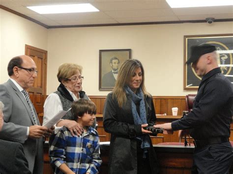 New Police Officers Welcomed To East Hanover East Hanover Nj Patch