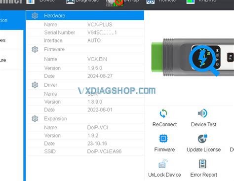VXDIAG VCX SE Benz Checksum Firmware Failed Solution VXdiagshop