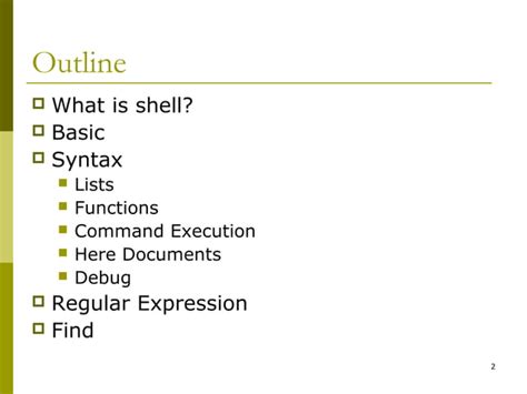 2 Introductiontoshellscripting Ppt