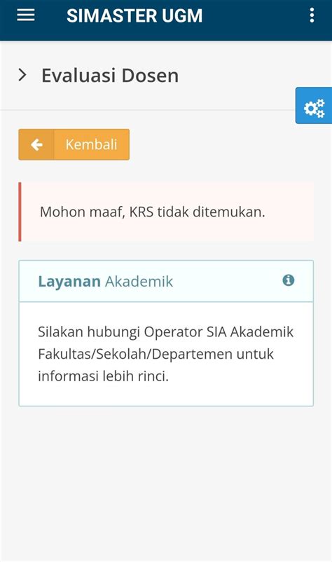 UGM FESS On Twitter Mau Ngisi Evaluasi Dosen Ugm Fess Malah Muncul
