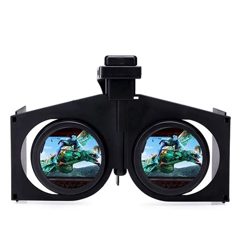 Plastic Cardboard Vr Fold 3d Glasses Portable Vr Glasses Foldable