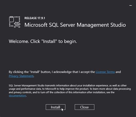 Install SQL Server