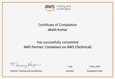 Akash Kumar On Linkedin Aws Containerization Certificationcomplete