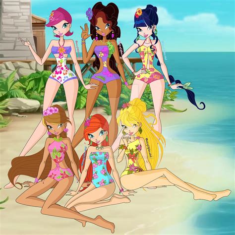 Winx In Swimsuit Of Season 7 By Art Of Lifeix Club On Deviantart