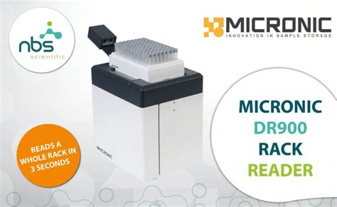 Micronic Rack Reader Dr900 Nbs Scientific Uk Nbs Scientific Uk