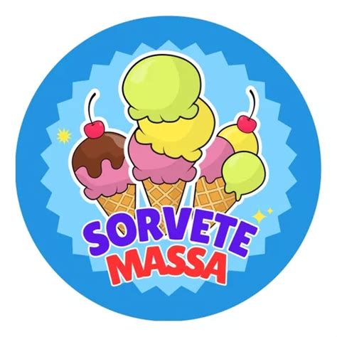 1000 Etiquetas Adesivas Sorvete 5x5cm Sua Logo