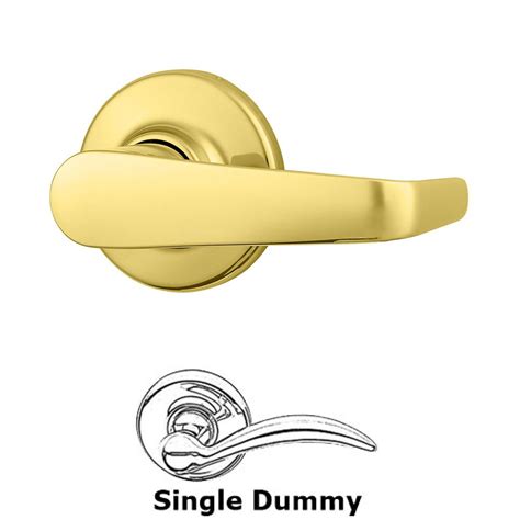 Kingston Collection Light Commercial Kingston Single Dummy Door Lever