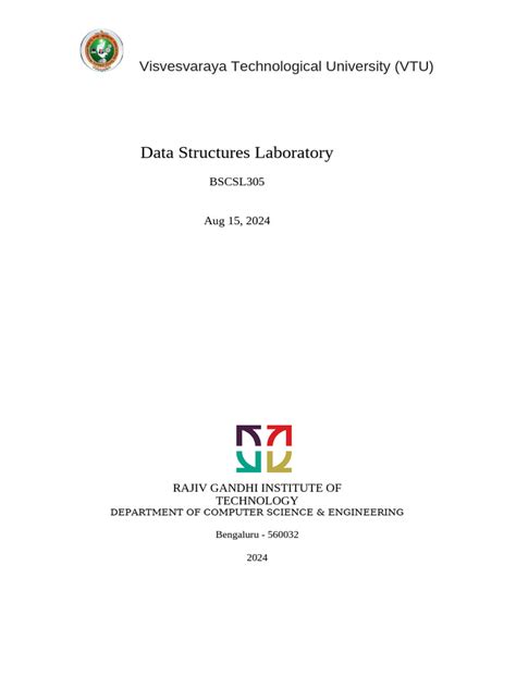 Data Structures Laboratory Pdf Queue Abstract Data Type