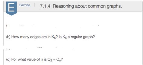 solved exercise 7 1 3 reasoning about regular graphs a