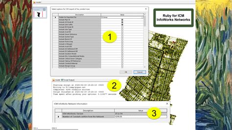 Exporting Up To 99 Hw Conduit Parameters To Csv With Ruby In Infoworks Icm
