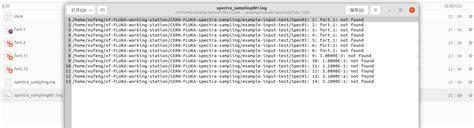how do i properly run the energy spectrum sampling software advanced