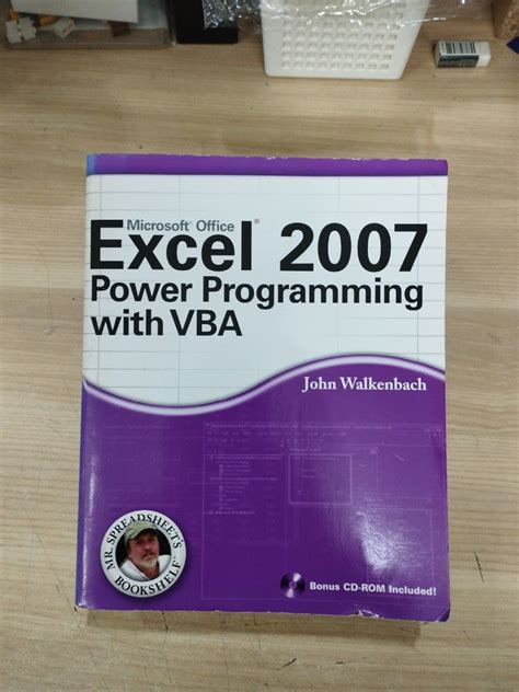 Eng Microsoft Office Excel 2007 Power Programming With Vba Hobbies