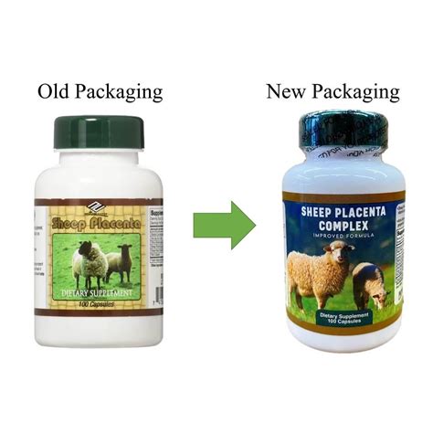 Nu Health Sheep Placenta Complex 100 Capsules New Green Nutrition