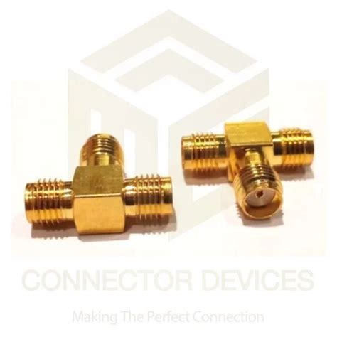 Sma T Connector At Best Price In Mumbai Maharashtra Connector Devices