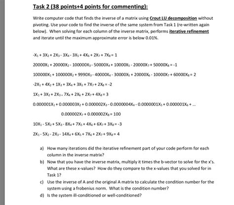 Solved Task 2 38 Points4 Points For Commenting Write