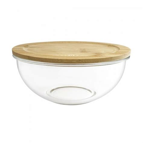 Sex X3 Bowls Sakura De Vidrio Con Tapa Bamboo