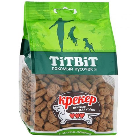 TitBit Лакомый кусочек Крекер с Ягнёнком 250г. - купить с доставкой по ...