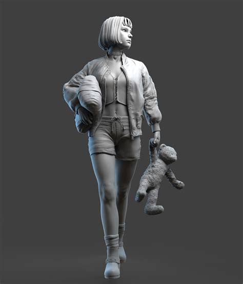 翼次方网七学员黃煒傑wip 白模翼次方cg作品3d女性朱峰社区作品展示